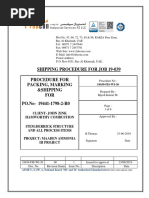 Packing Procedure (STEEL STRUCTURE) | PDF | Pallet | Packaging And Labeling