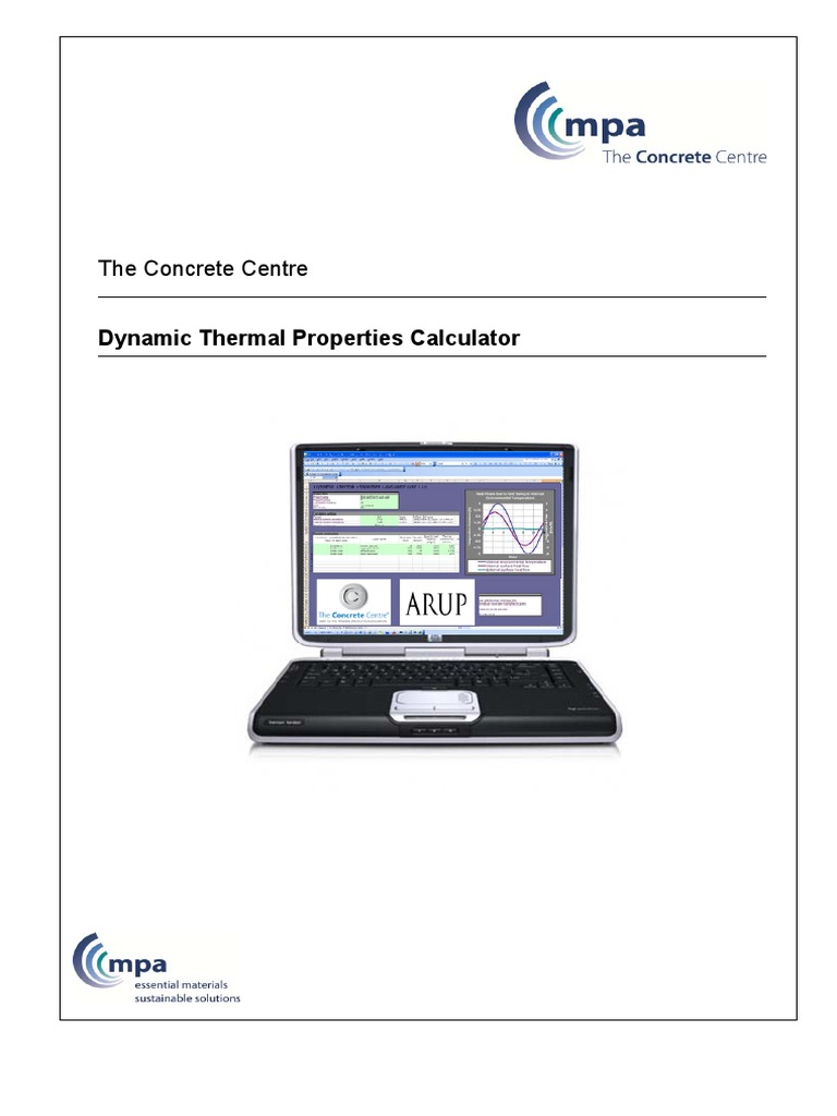 Dynamic Thermal Properties Calculator User Guide | PDF | Heat Transfer ...
