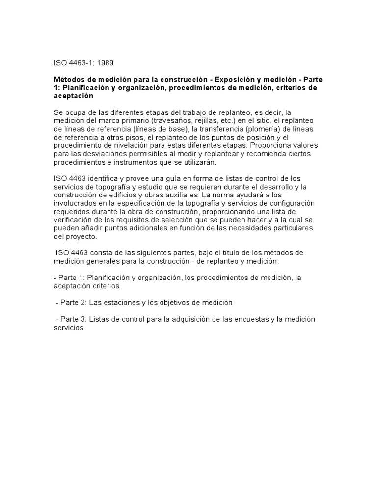 Iso 4463 | PDF | Métodos y materiales de enseñanza | Informática