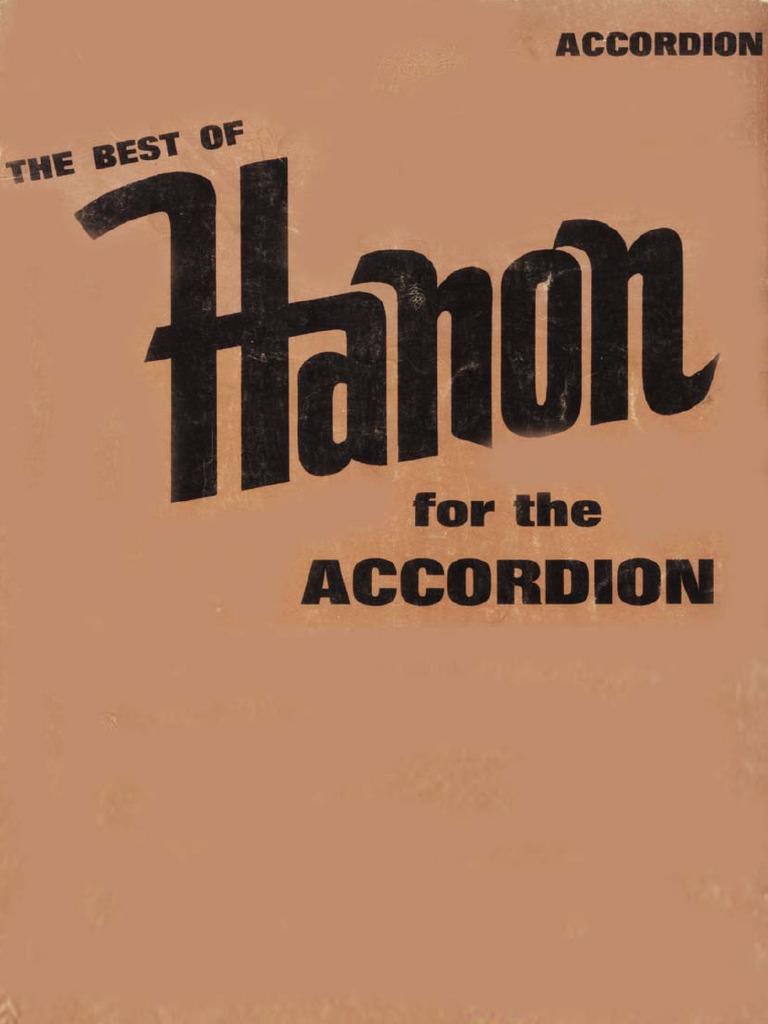 Hanon PDF | PDF
