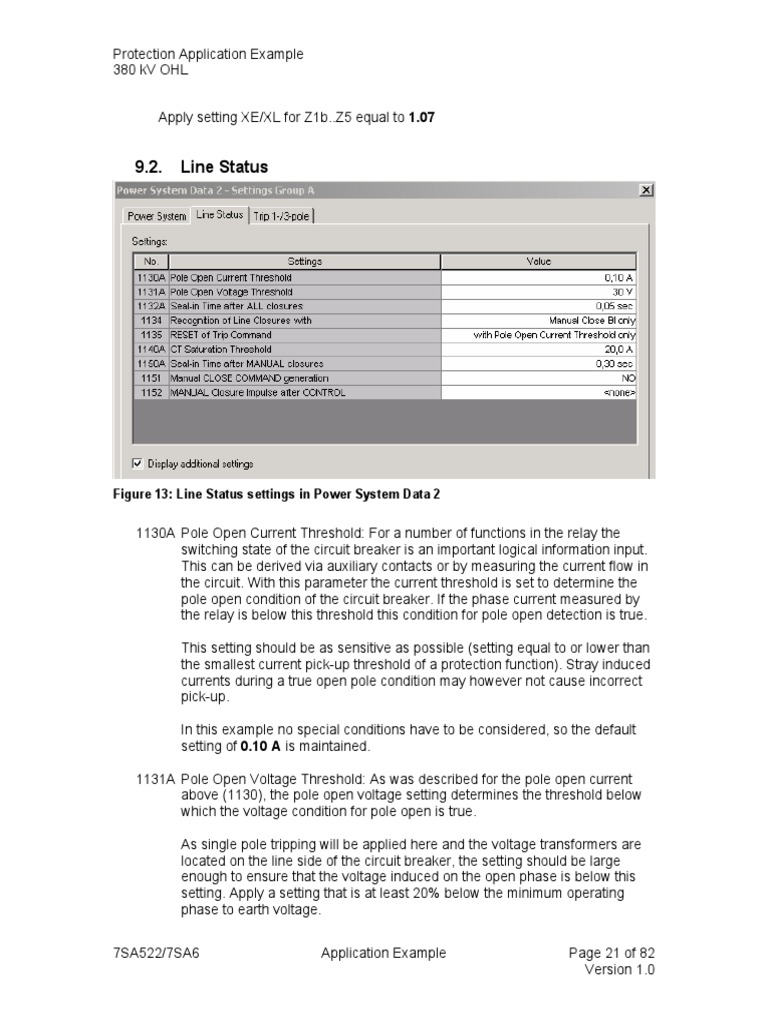 380 kV OHL Protection Application Guide | PDF | Science & Mathematics ...