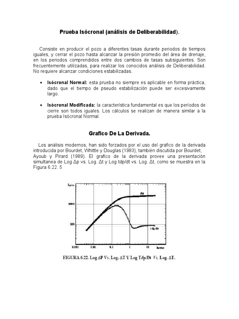 Prueba Isócronal | PDF