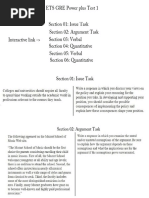 Gre Powerprep Plus 1 Practice Test | PDF