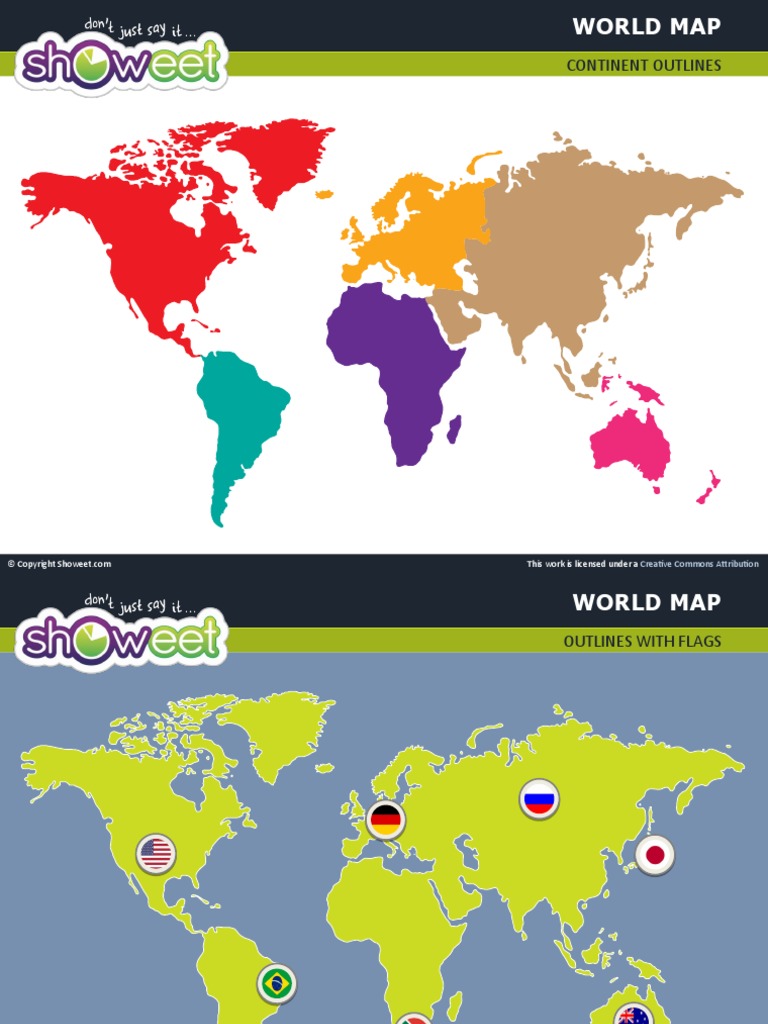 WorldMap PowerPoint | PDF | Creative Commons | Creative Commons License