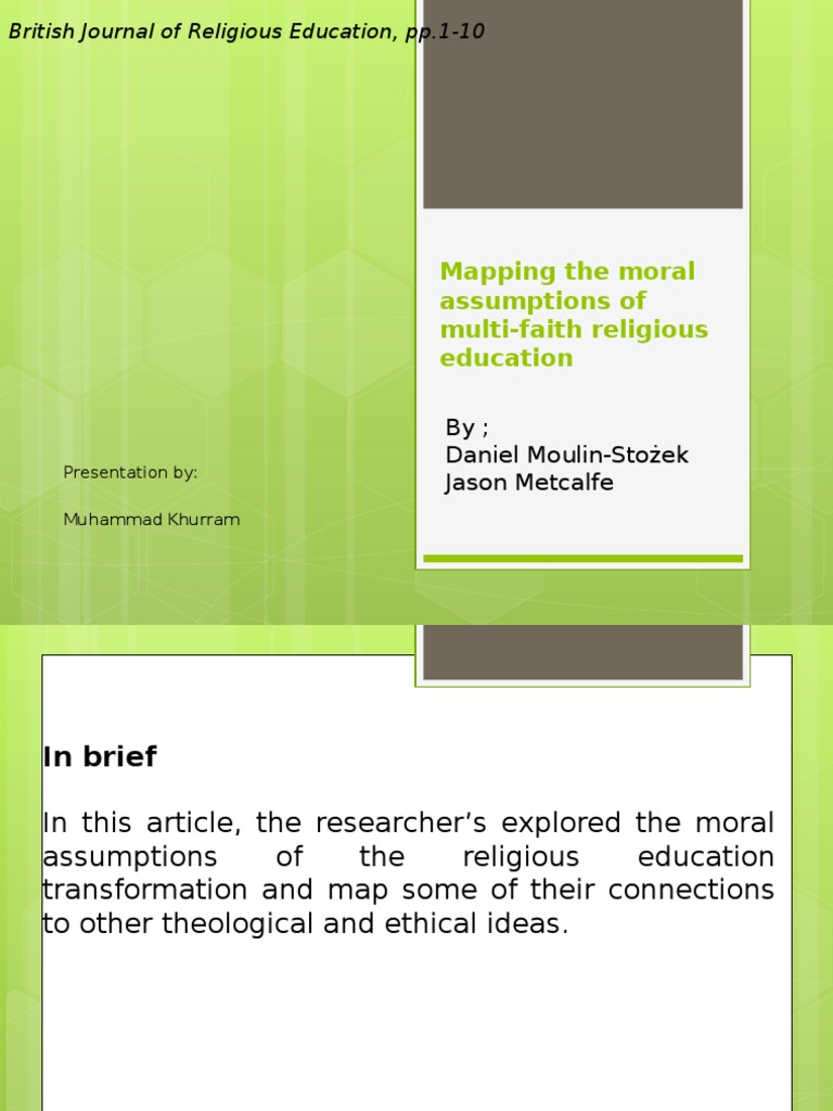 Management Philosophy - Class Presentation | PDF | Universalism | Morality