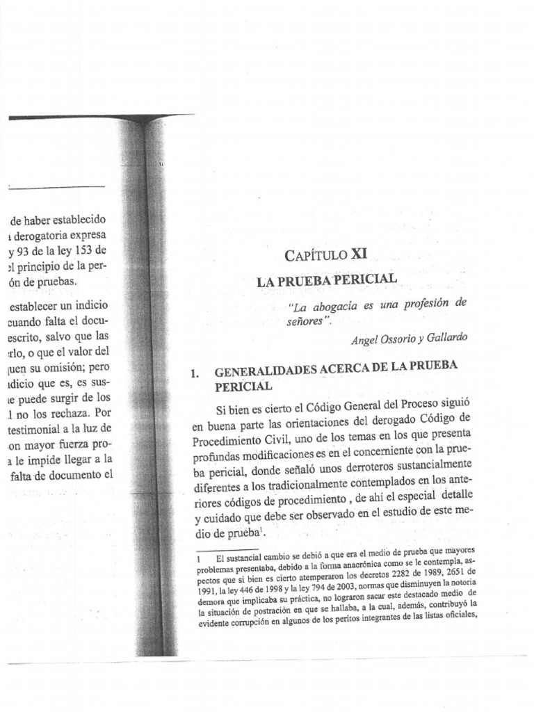 La Prueba Pericial | PDF