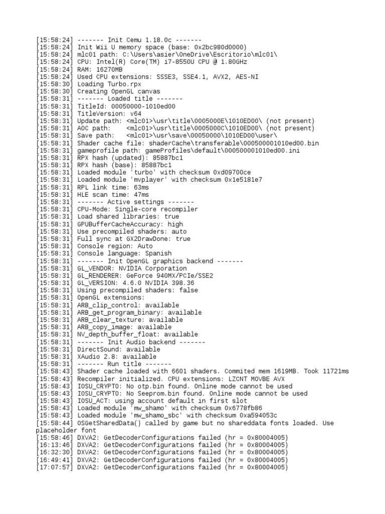 Log | PDF | Computer Engineering | Computer Architecture
