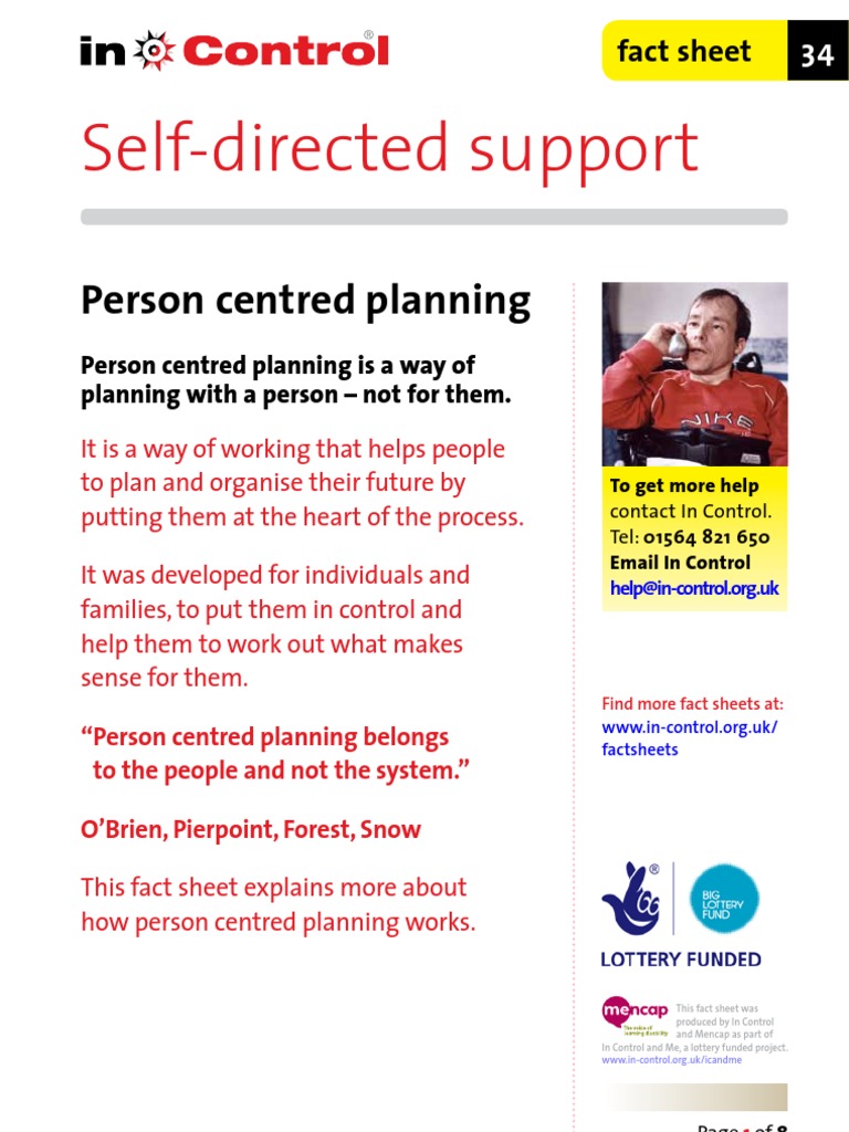 Understanding Person Centred Planning | PDF | Behavior Modification ...