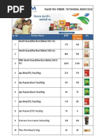 RCM Product Price List | PDF | Cleaning Products | Foods