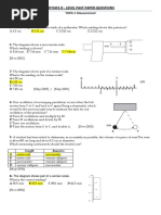 Igcse Physics All Formulas | PDF | Force | Mass