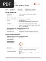 MB175 Markem Imaje MSDS | PDF | Toxicity | Dangerous Goods