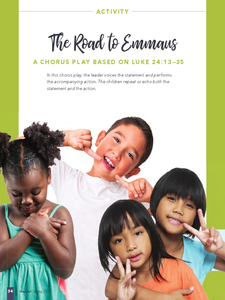 Road To Emmaus Activity | PDF | Jesus | Mary Magdalene