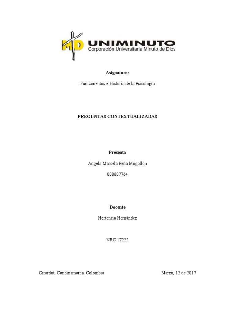 Portada Uniminuto | PDF