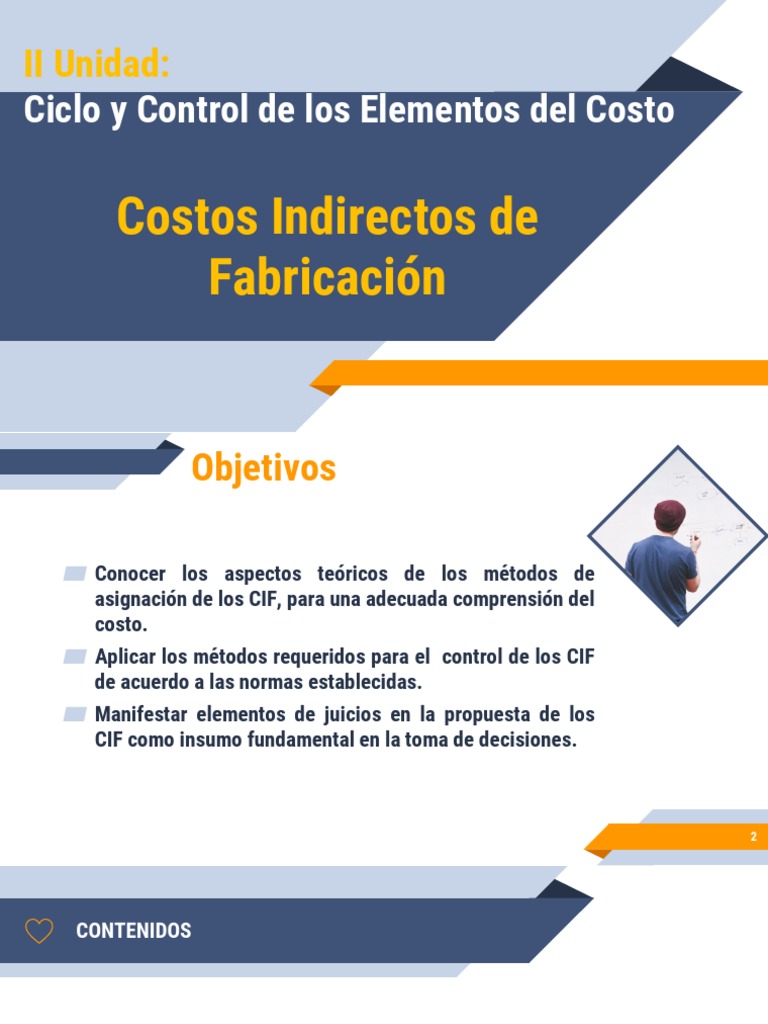 II Unidad - Contabilidad Costo - CIF PDF | PDF | Costo | Depreciación