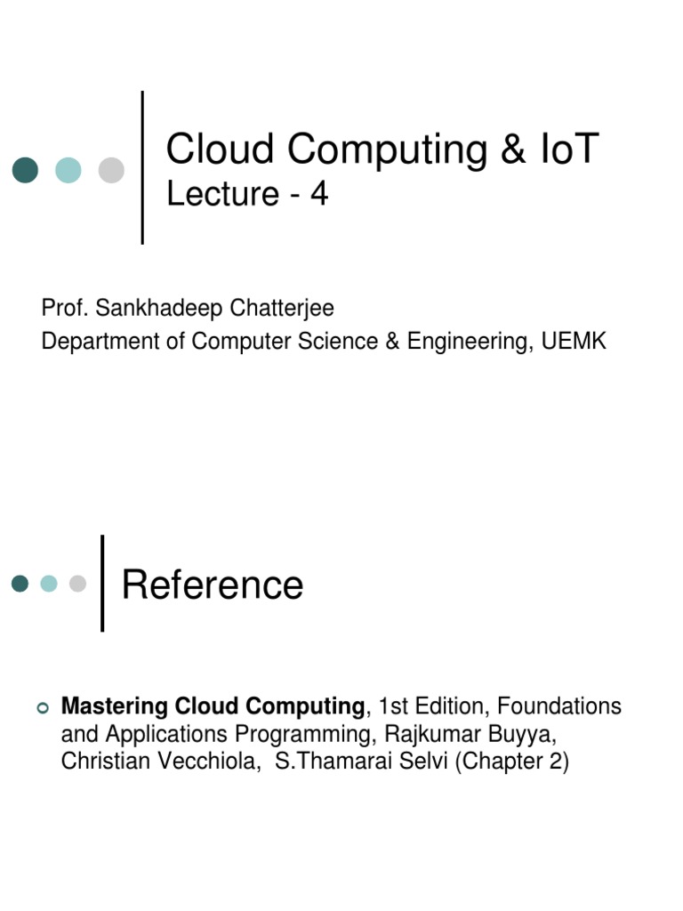 Cs802a Lec 4 Pdf Pdf Parallel Computing Distributed Computing