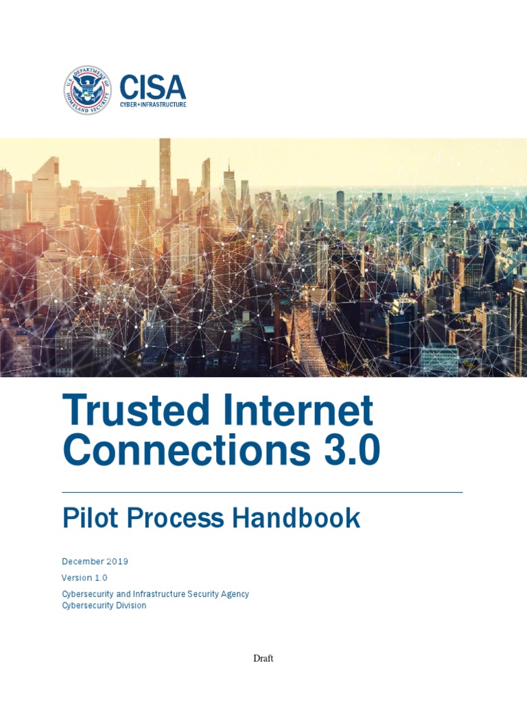 Draft TIC 3.0 Pilot Process Handbook | PDF | Software As A Service ...