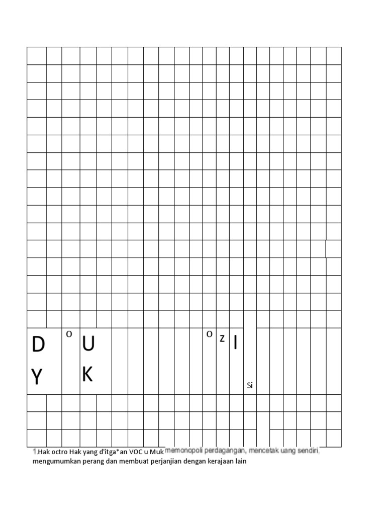 Sejarah Hak dan Perjanjian VOC | PDF