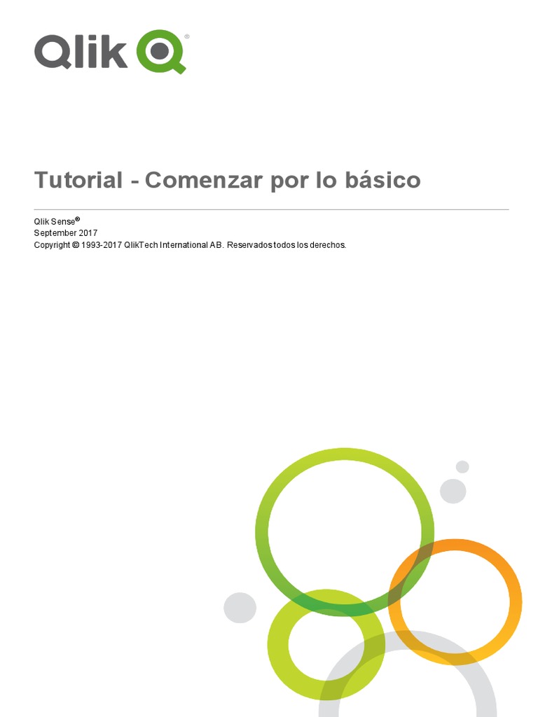 Tutorial - Comenzar - Por - Lo - Basico Qlik | PDF | Aplicación movil | Color