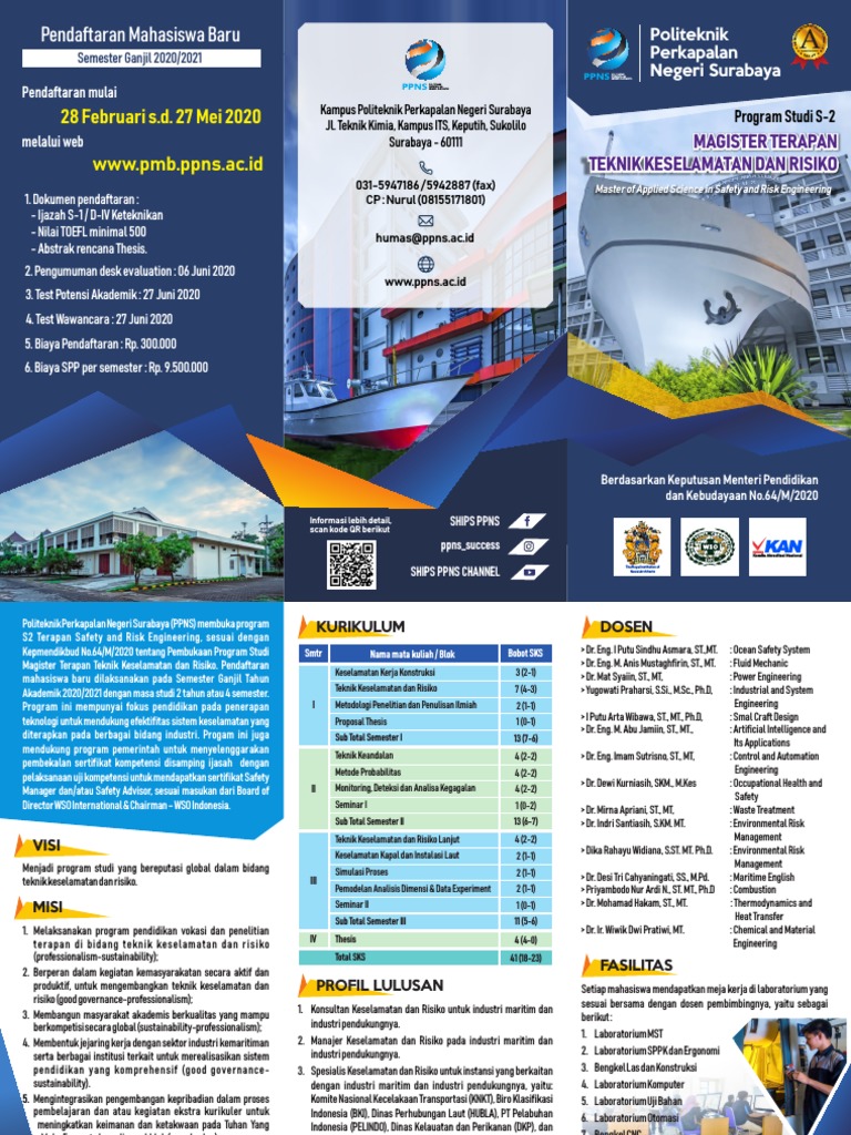 Flyer Prodi MST PPNS Ganjil 2020-2021 | PDF