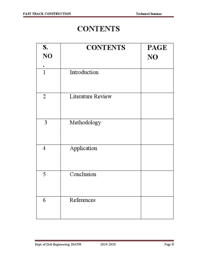 Fast Track Construction Technical Seminar | PDF | Project Management ...