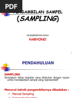 Teori Serta Tata Cara Sampling ASTM 4057 | PDF