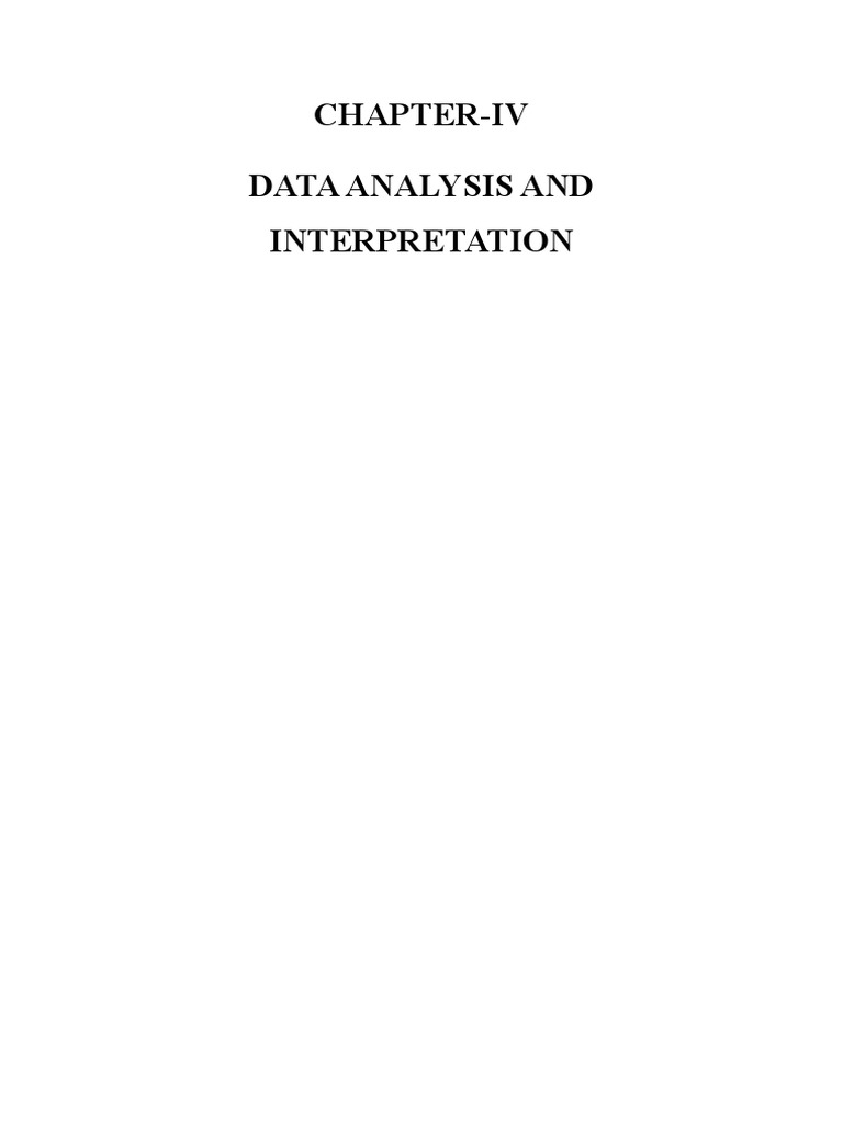 Chapter-Iv Data Analysis and Interpretation | PDF | Sharpe Ratio | Beta ...