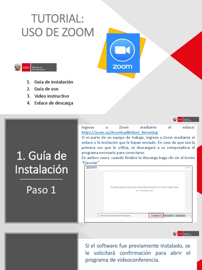 Guía Completa para Usar Zoom | PDF | Chat en linea | Ventana (informática)