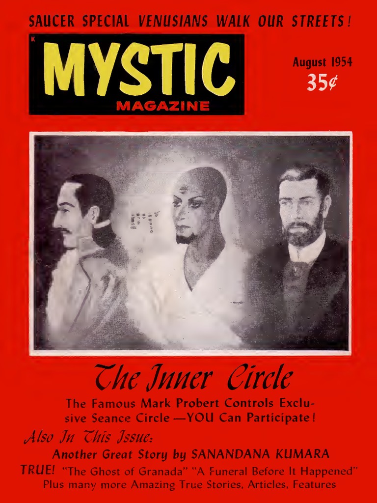 Mystic Magazine 1952 08 PDF | PDF | Intuition | Epistemology