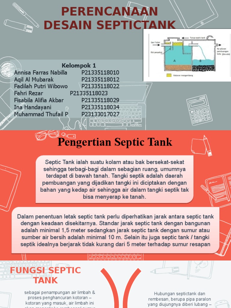Panduan Desain Septic Tank | PDF | Griya & Taman
