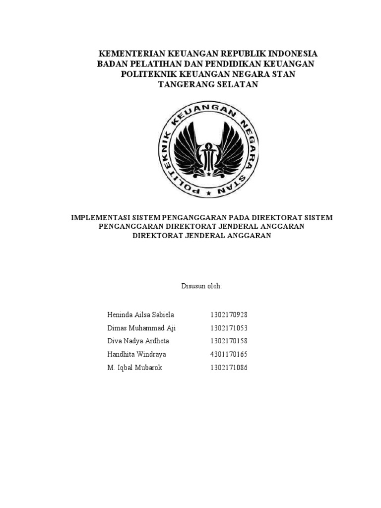 Laporan PKL Di Dja 2020 | PDF