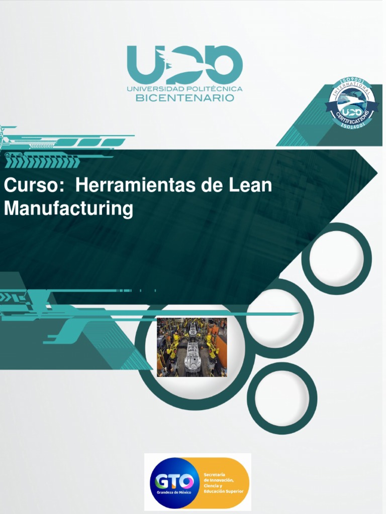 CURSO HERRAMIENTAS DE LEAN MANUFACTURING (Fase I) PDF | PDF | Lean ...