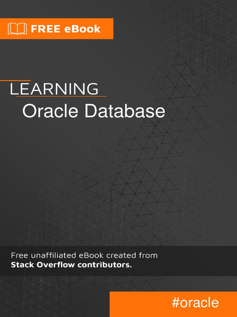 Oracle Database PDF | PDF | Pl/Sql | Database Index