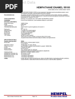 Hempel Hempathane Topcoat 55210 Data Sheet | PDF | Paint | Volatile ...