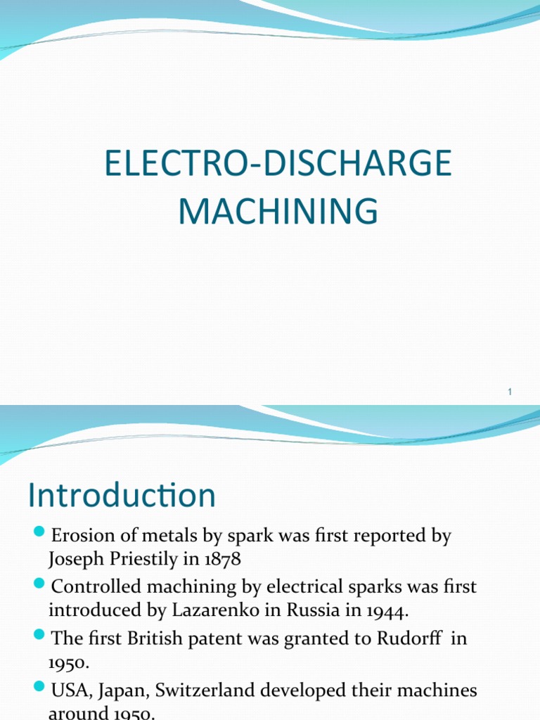 EDM Revised | PDF | Capacitor | Electric Generator