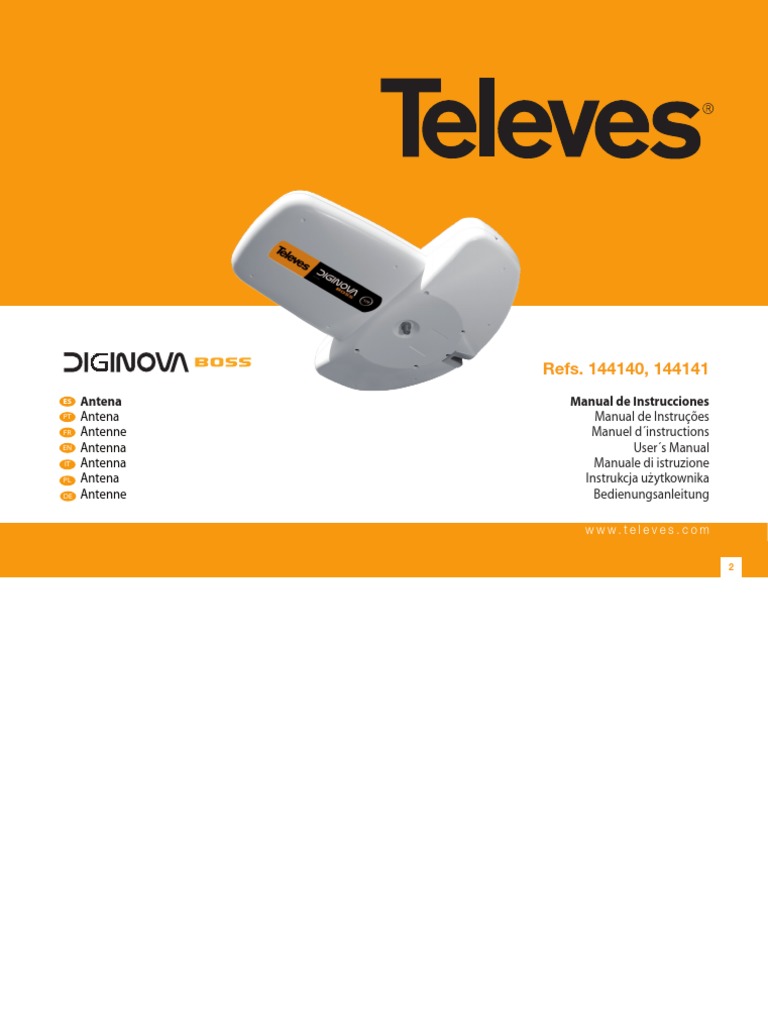 Manual TELEVES | PDF | Antena (Radio) | Electricidad
