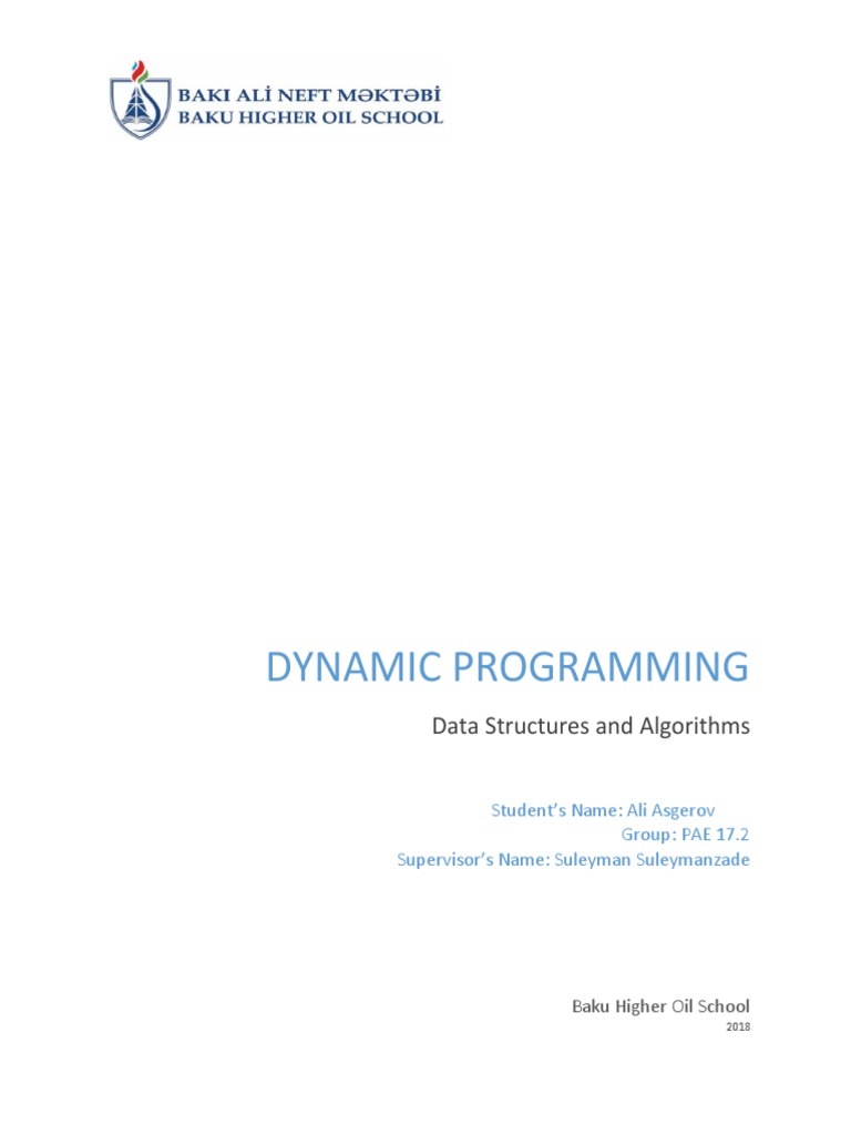 Dynamic Programming Data Structures And Algorithms Pdf Dynamic Programming Array Data 0085