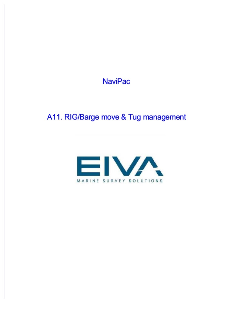 A11 Rig Move PDF | PDF | Anchor | Menu (Computing)