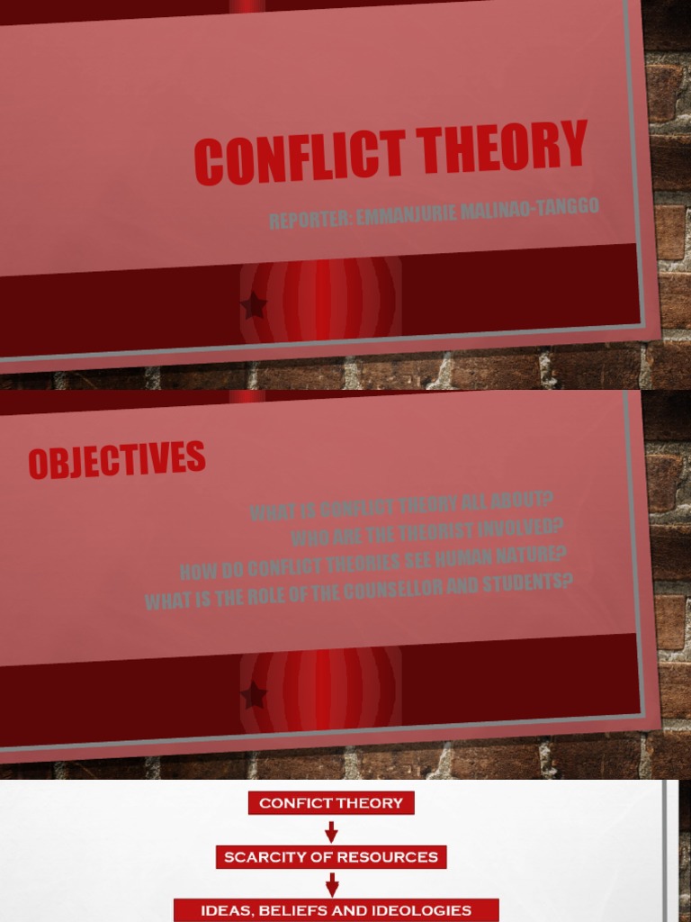 Conflict Theory | PDF | Communism | Ideologies