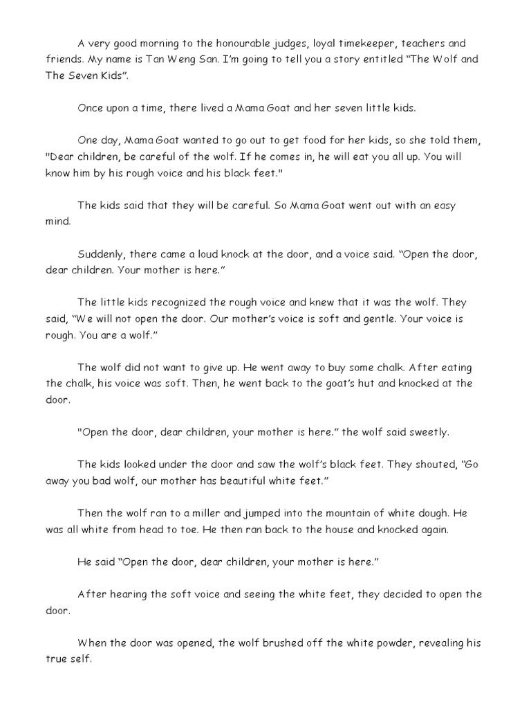 Children Story | PDF