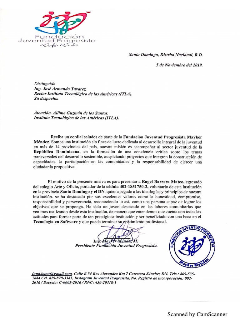 Modelo de Carta | PDF