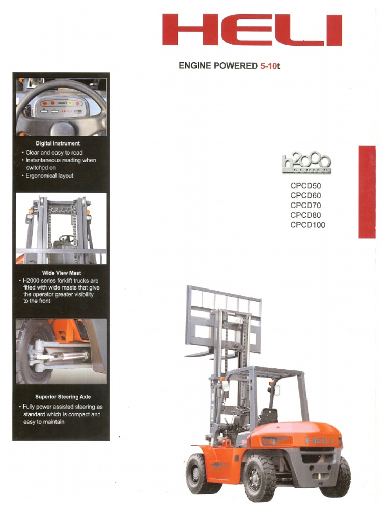 Heli CPCD50 H2000 Specifications | PDF