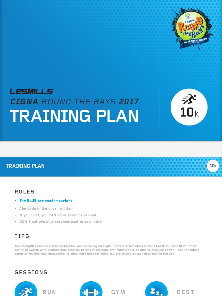 Les Mills Training Plan | PDF | Sports | Physical Exercise