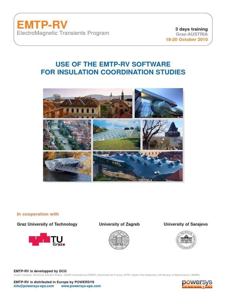 Emtp-Rv: Use of The Emtp-Rv Software For Insulation Coordination ...