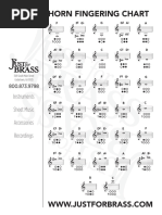 Baritone/Euphonium Fingering Chart: W W W# B B # B W W | PDF