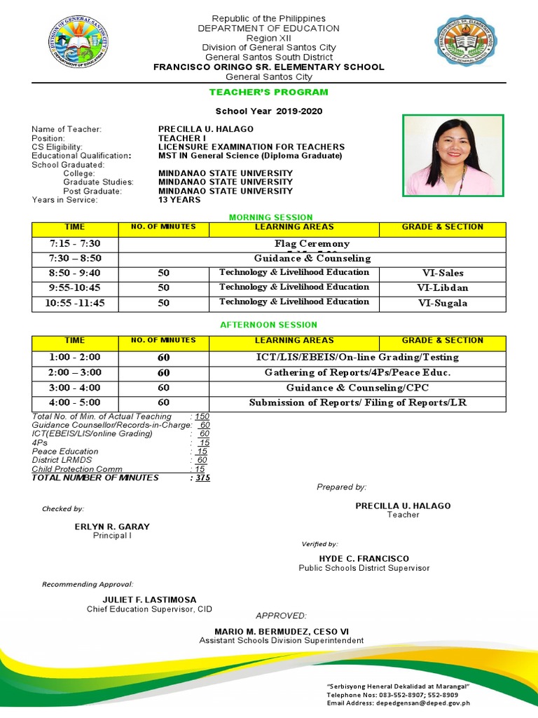 My Final Teachers Prog | PDF | Postgraduate Education | Teachers
