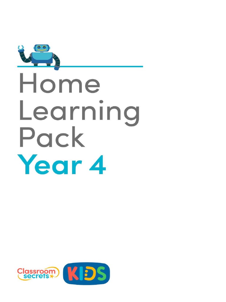 Year 4 Home Learning Pack PDF | PDF | Teaching Mathematics