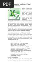 Cours Excel Avance | PDF | Ordinateurs