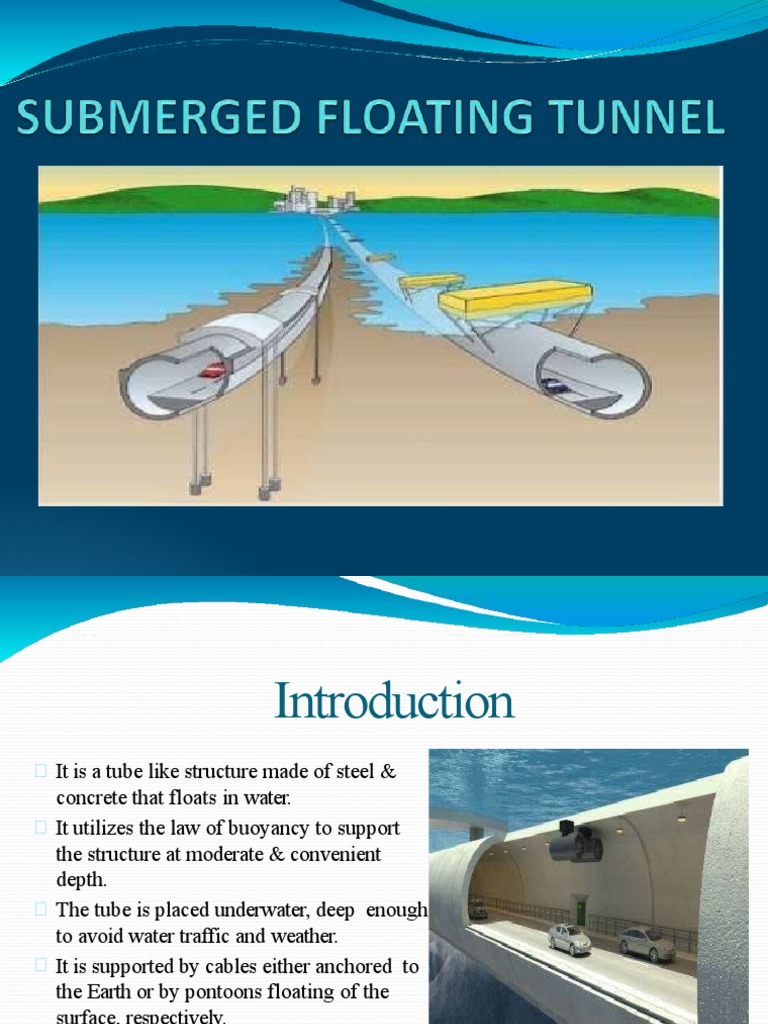 Submerge Floating Tunnel | PDF | Buoyancy | Tunnel
