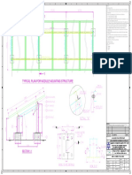 Fixed Solar Mounting Structure Drawing | PDF | Equipment