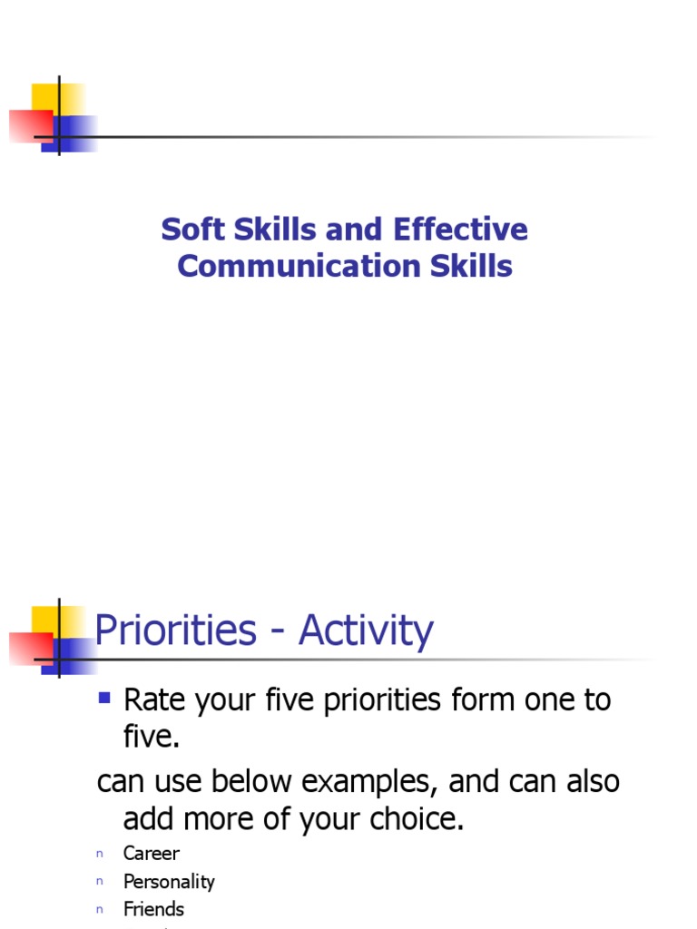 Soft Skills and Effective Communication Skills | PDF | Skill | Creativity